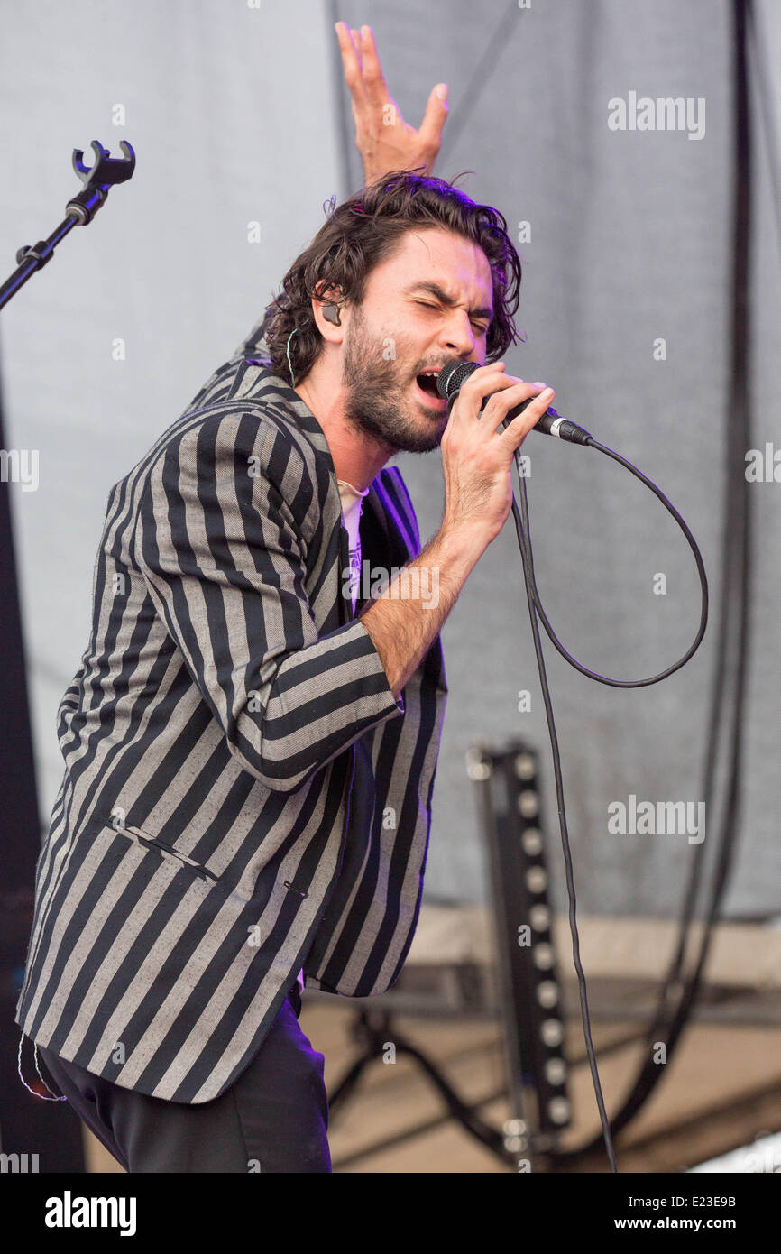 Manchester, Tennessee, USA. 13th June, 2014. JONATHAN RUSSELL of The ...