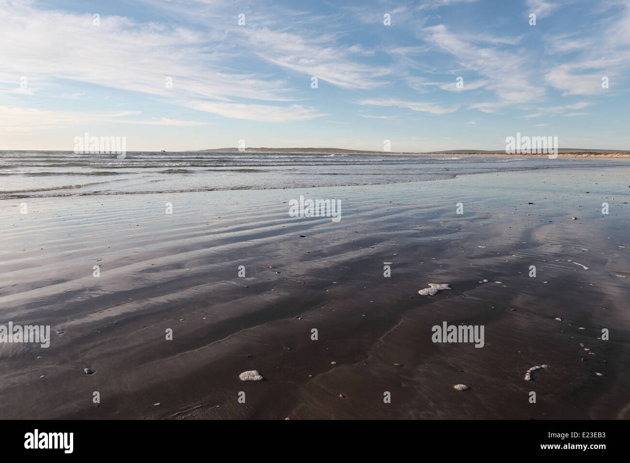 Expansive beach north of Paternoster on the Atlantic coast of South ...