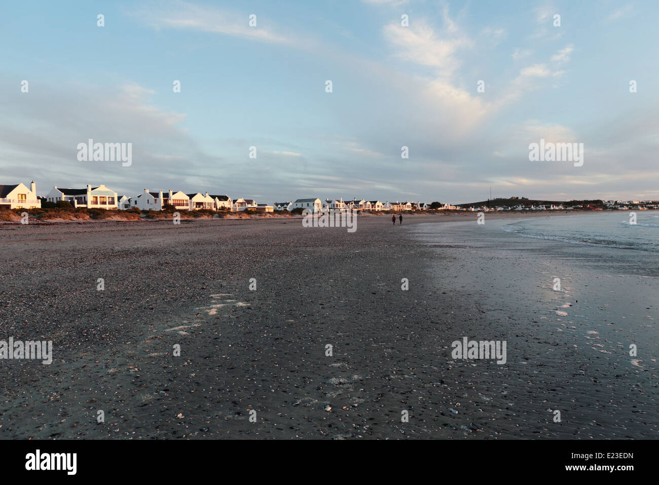 Beach houses in Paternoster Stock Photo - Alamy