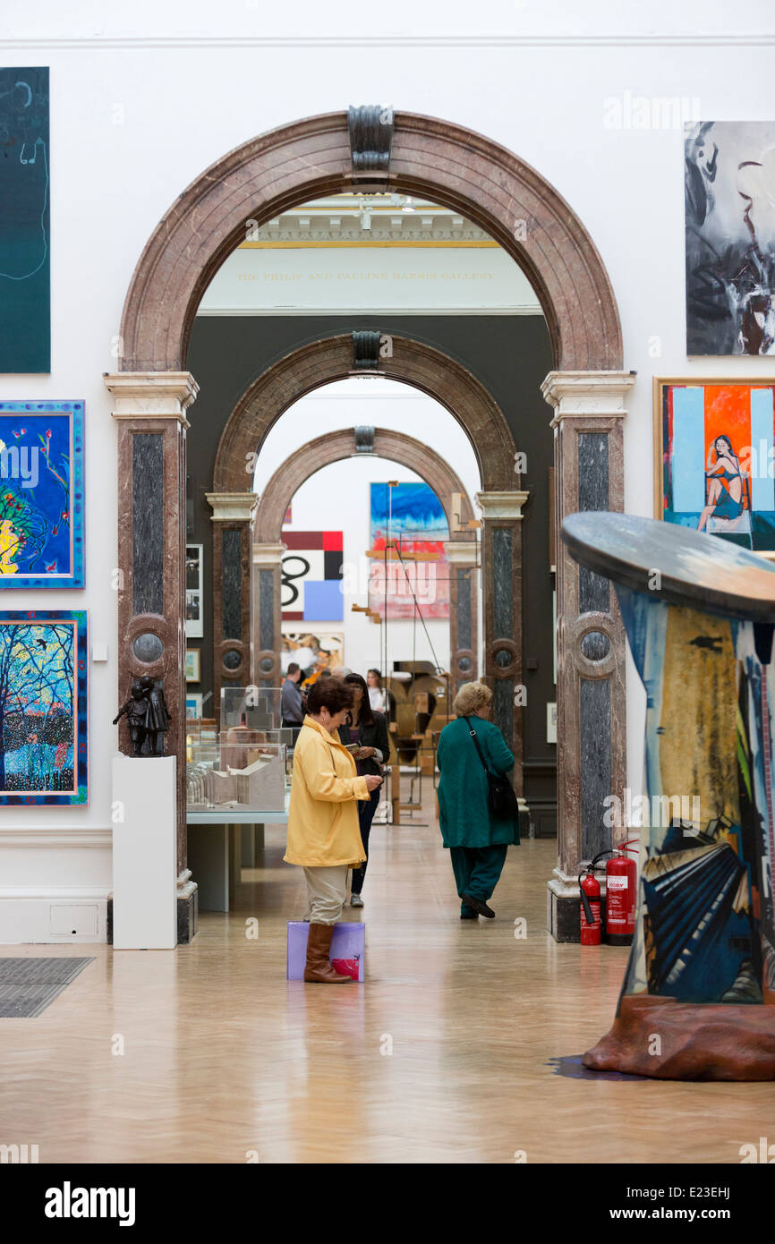 Royal academy summer exhibition 2014 hi-res stock photography and ...
