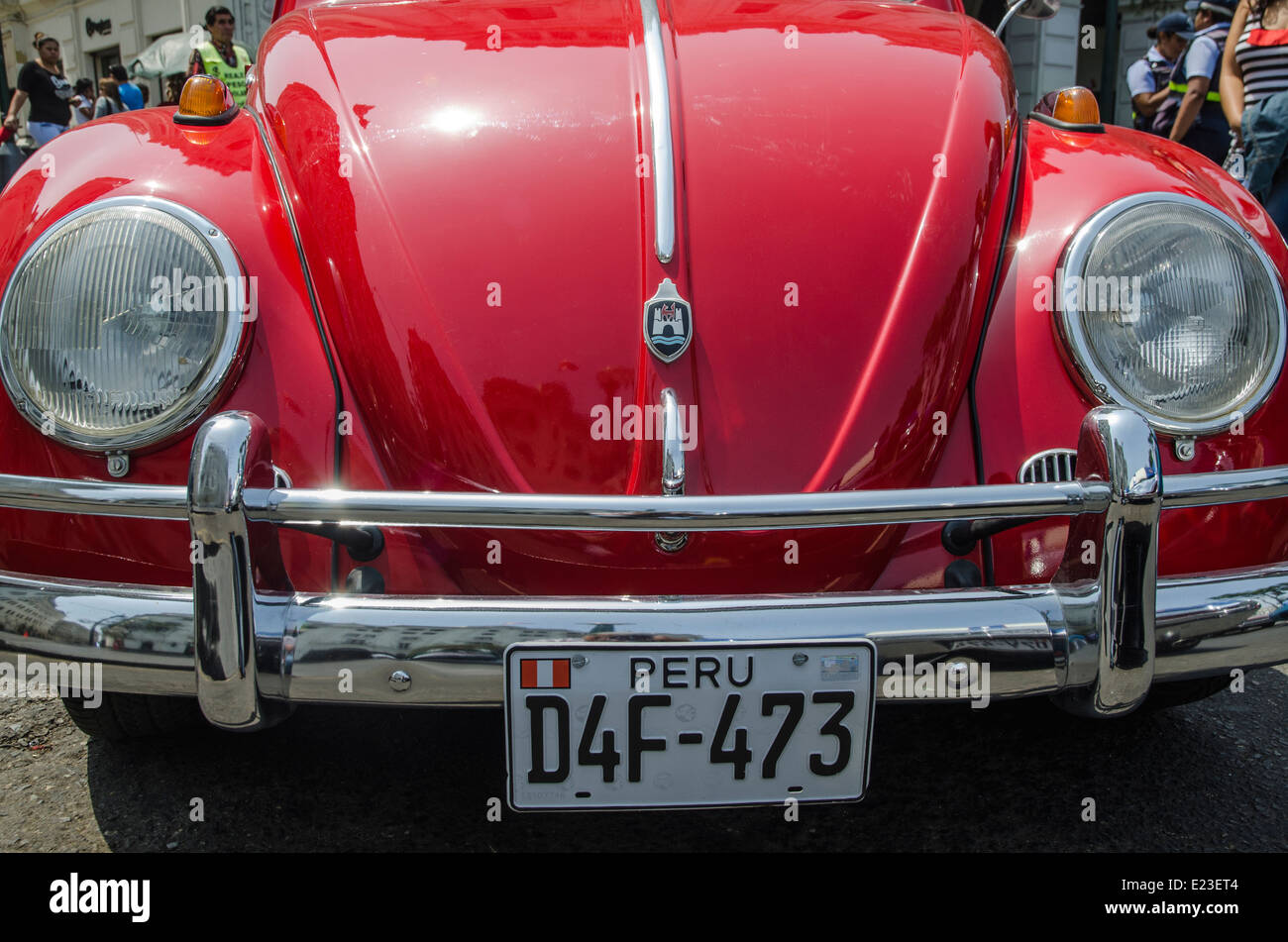 Volkswagen classic car. Beetle car Stock Photo - Alamy