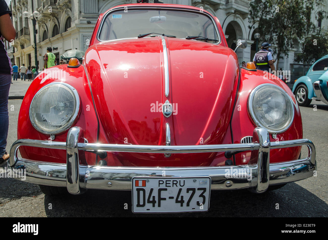 Volkswagen classic car. Beetle car Stock Photo - Alamy