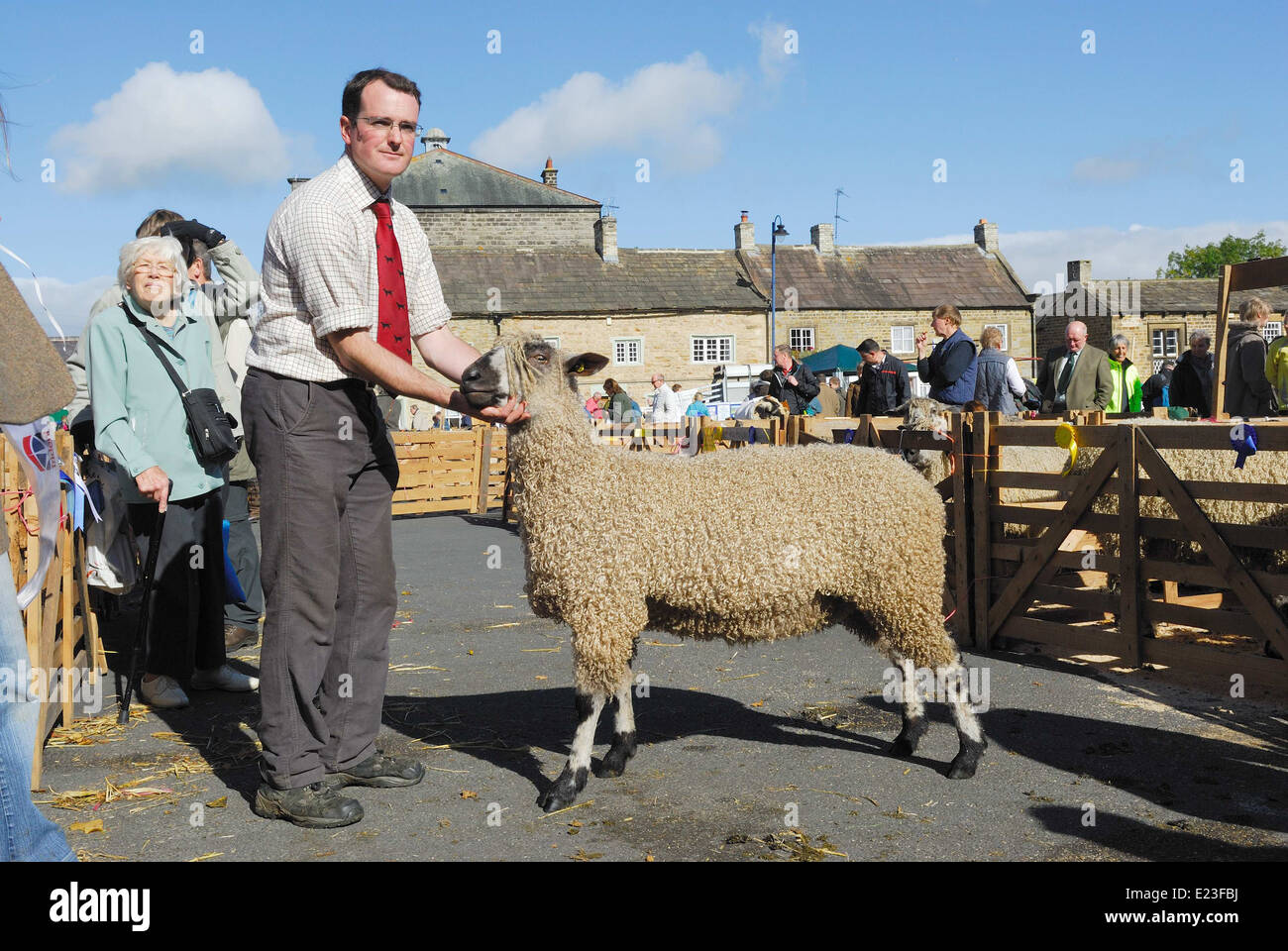 Masham Sheep Fair Stock Photo - Alamy