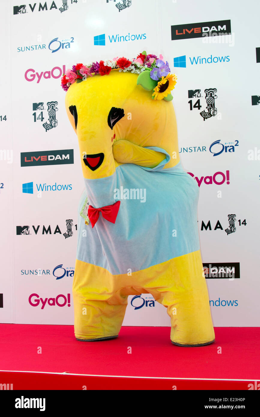 Funassyi, June 14, 2014 : MTV VMAJ (Video Music Awards Japan 2014 at ...