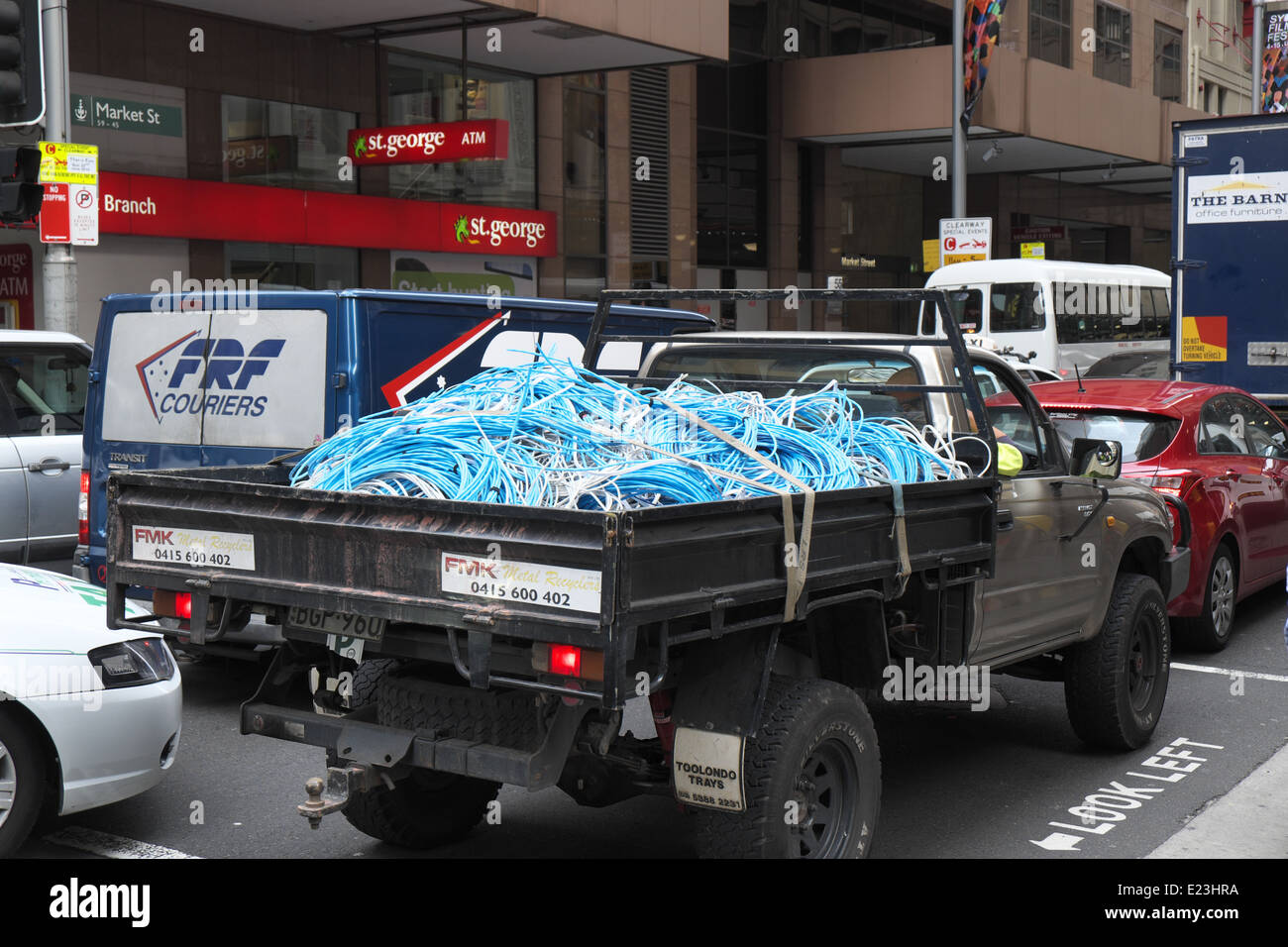 morning traffic in sydney city centre,NSW,Australia Stock Photo - Alamy