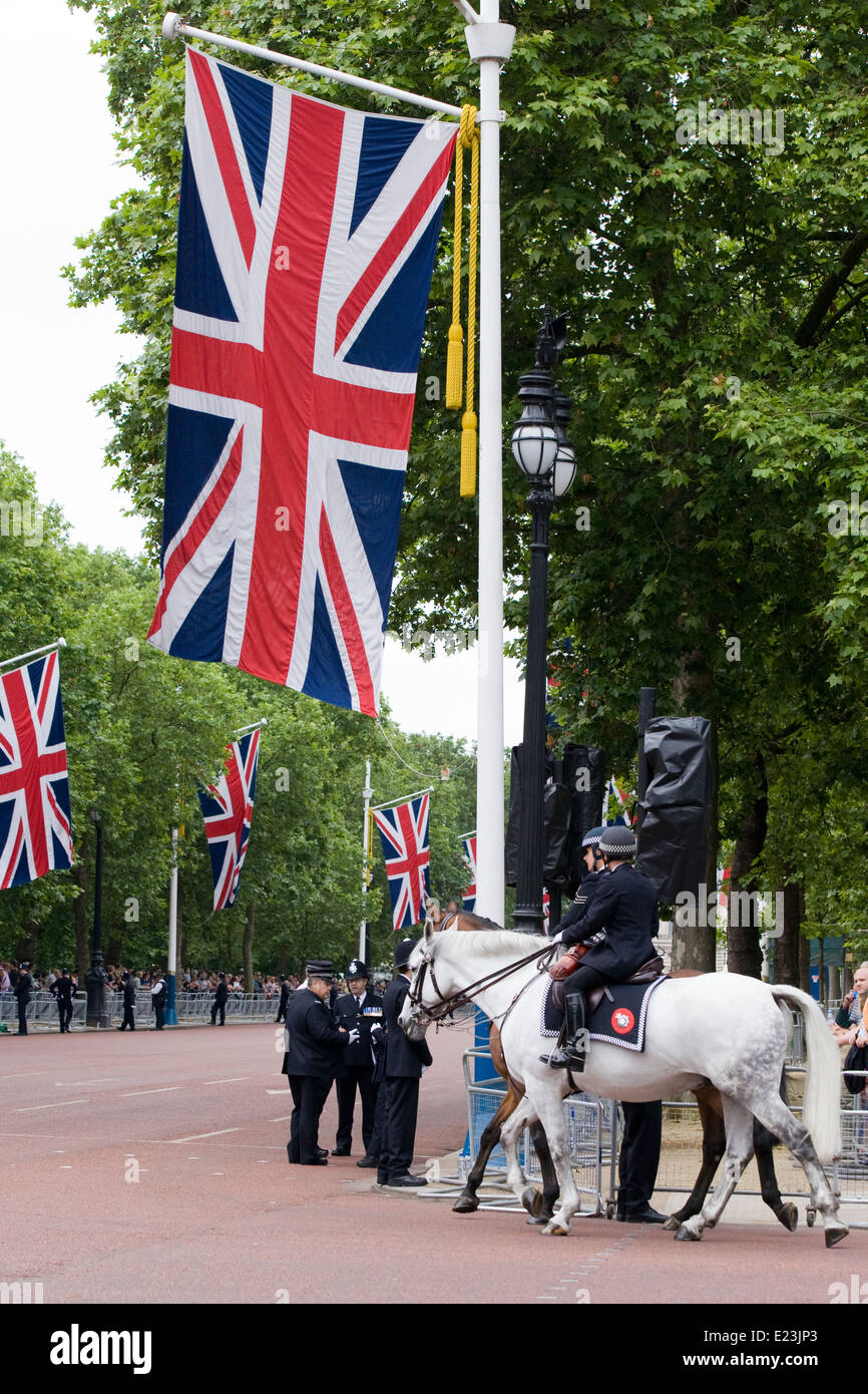 Regiments colour flag hi-res stock photography and images - Alamy