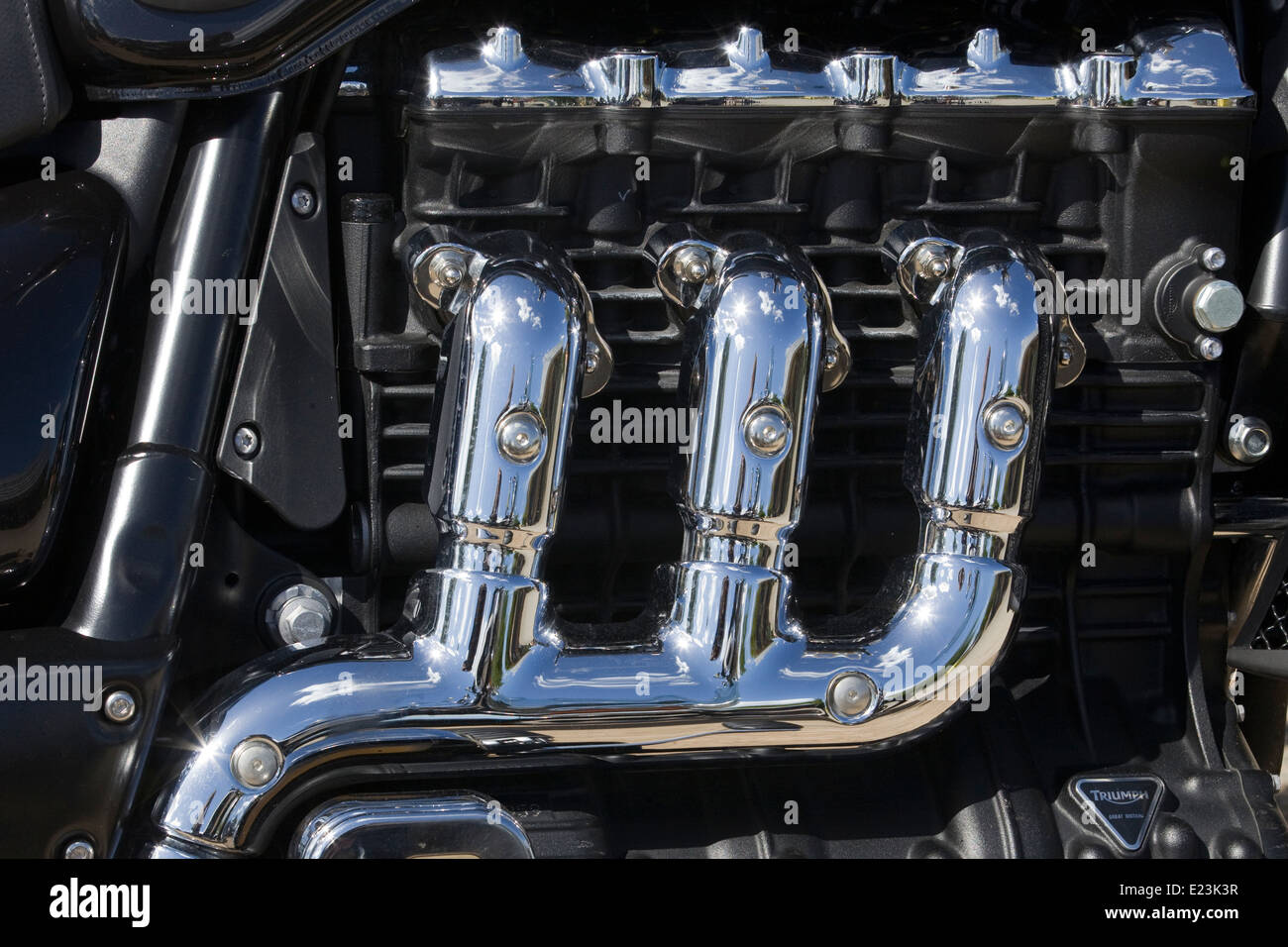Triumph Rocket 111 engine Stock Photo - Alamy