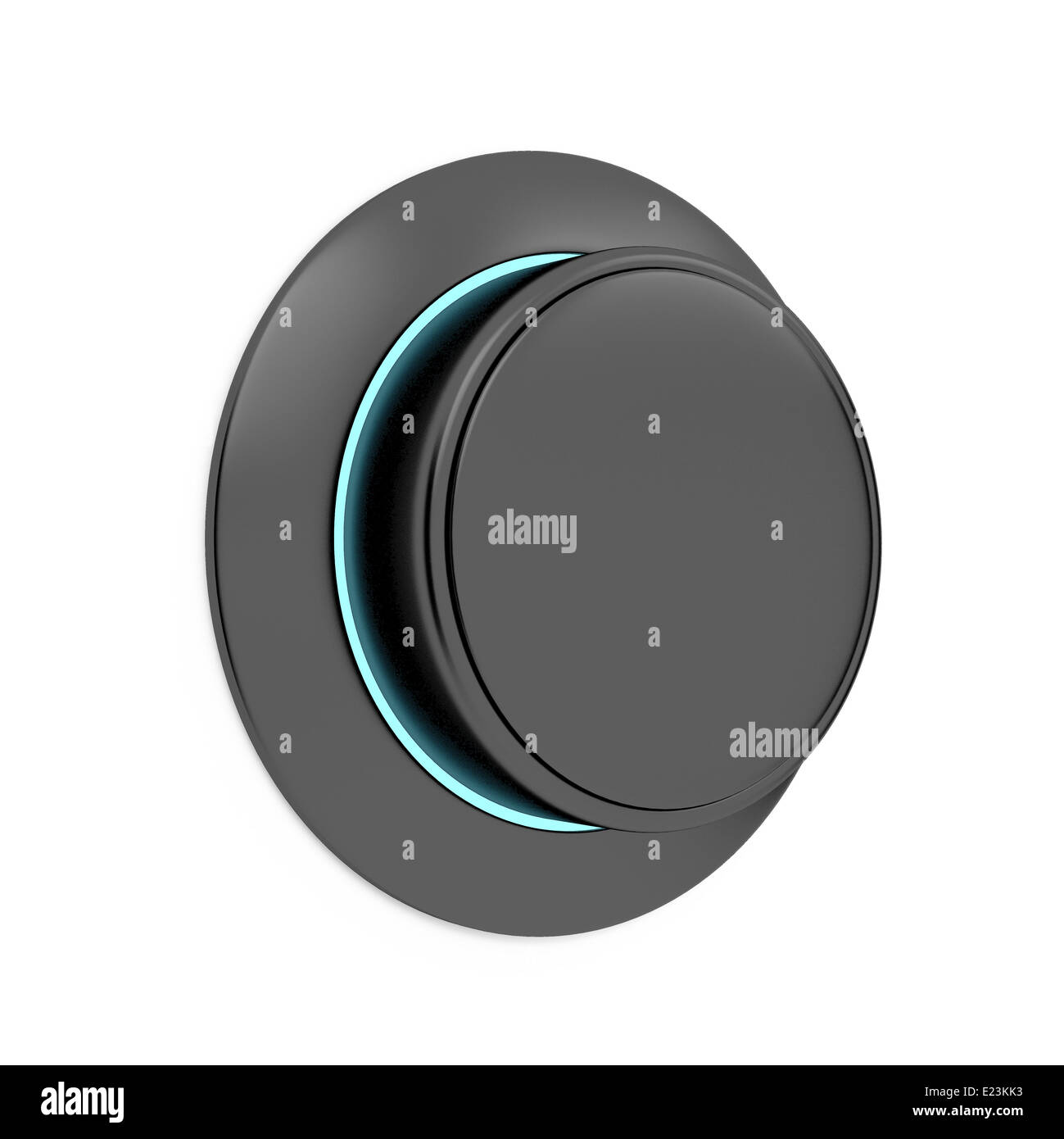 Blank abstract button. 3d render Stock Photo - Alamy