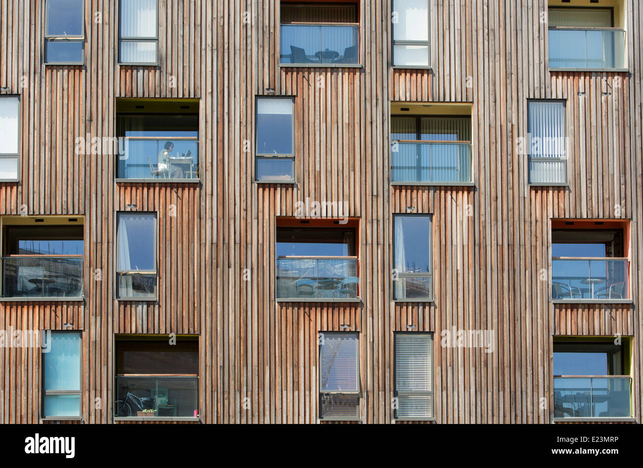 Cedar cladding hi-res stock photography and images - Alamy