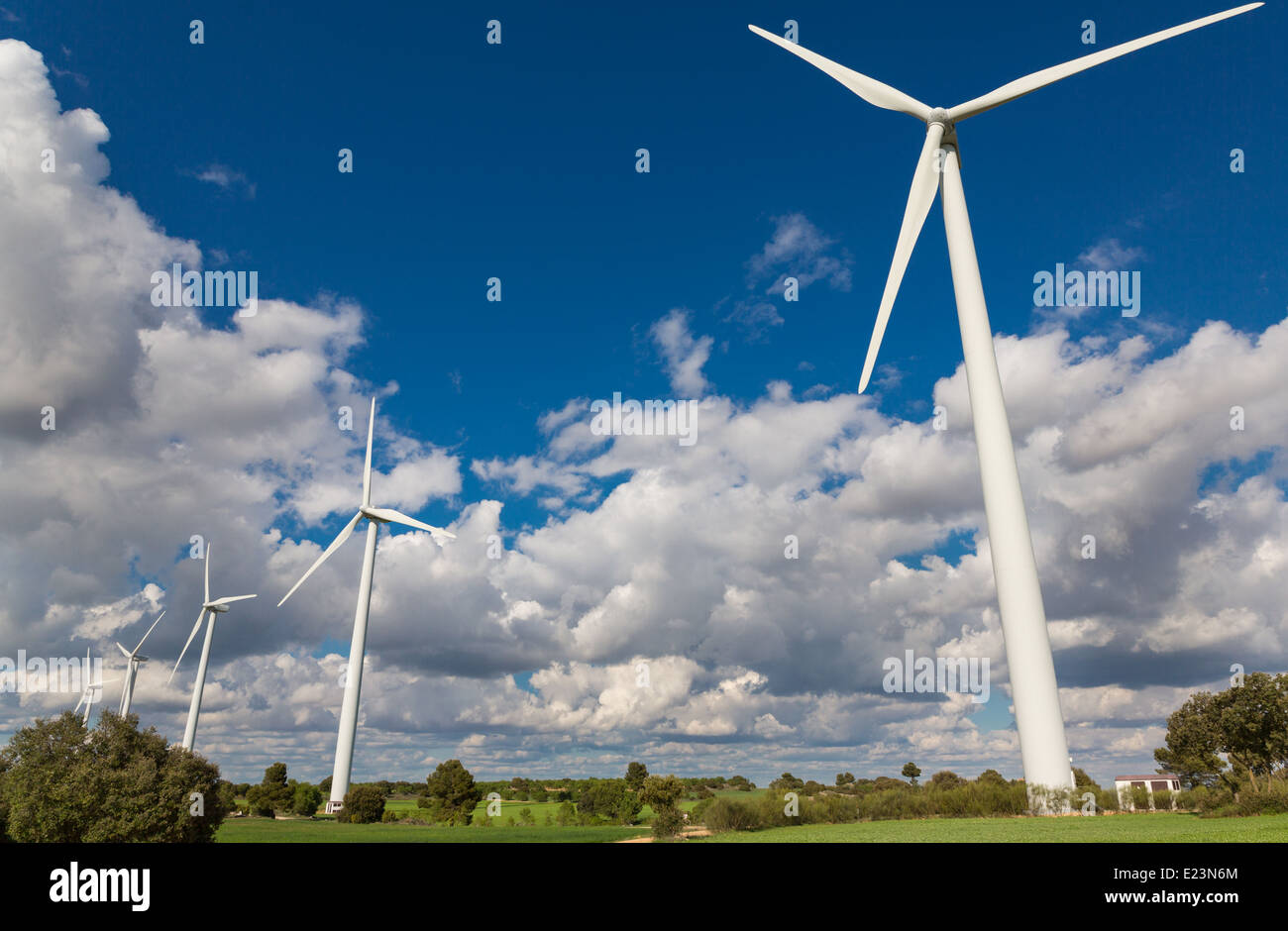 Large wind turbine set hi-res stock photography and images - Alamy