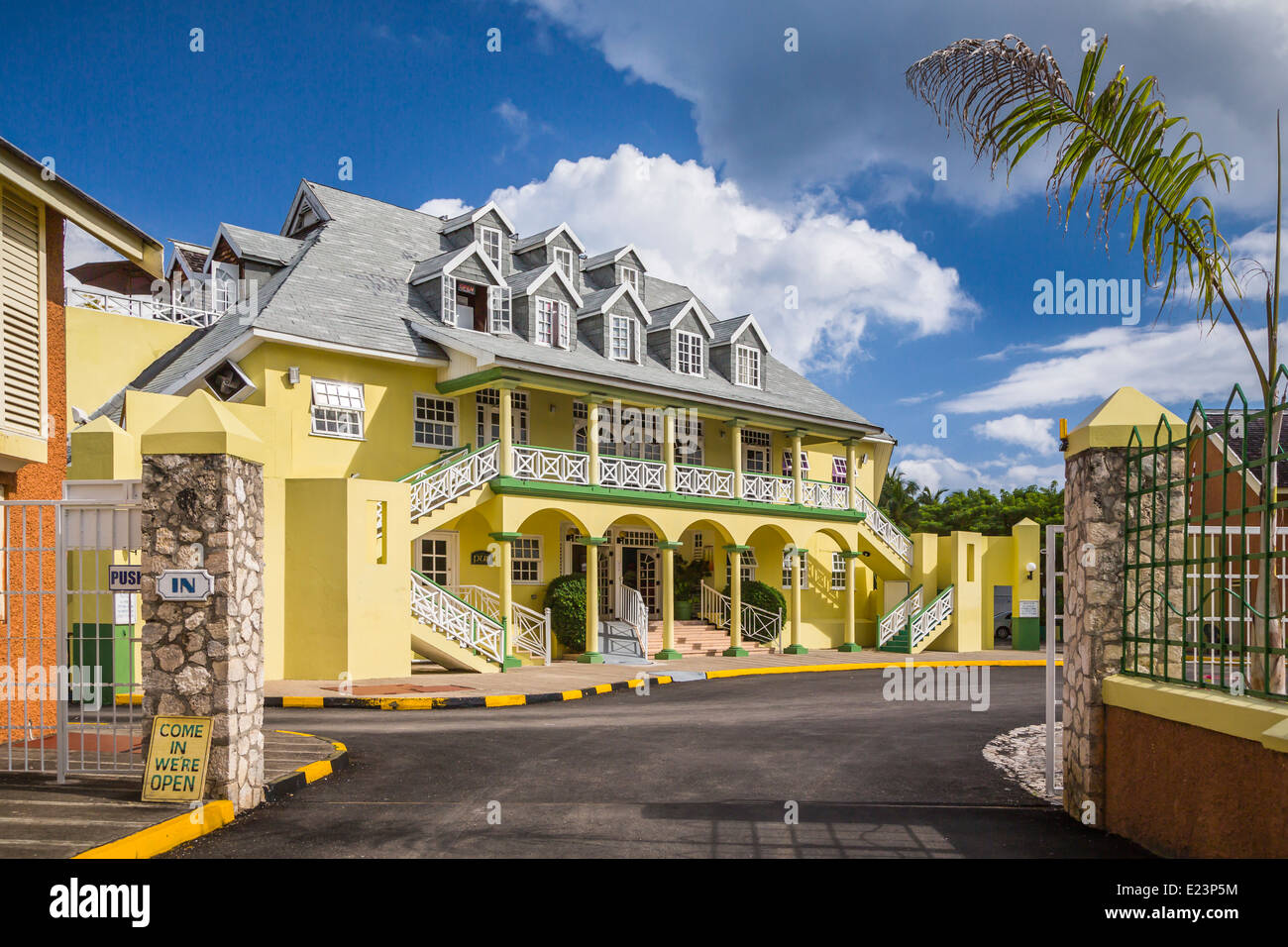 Sandcastles Beach Resort in downtown Ocho Rios, Jamaica Stock Photo - Alamy