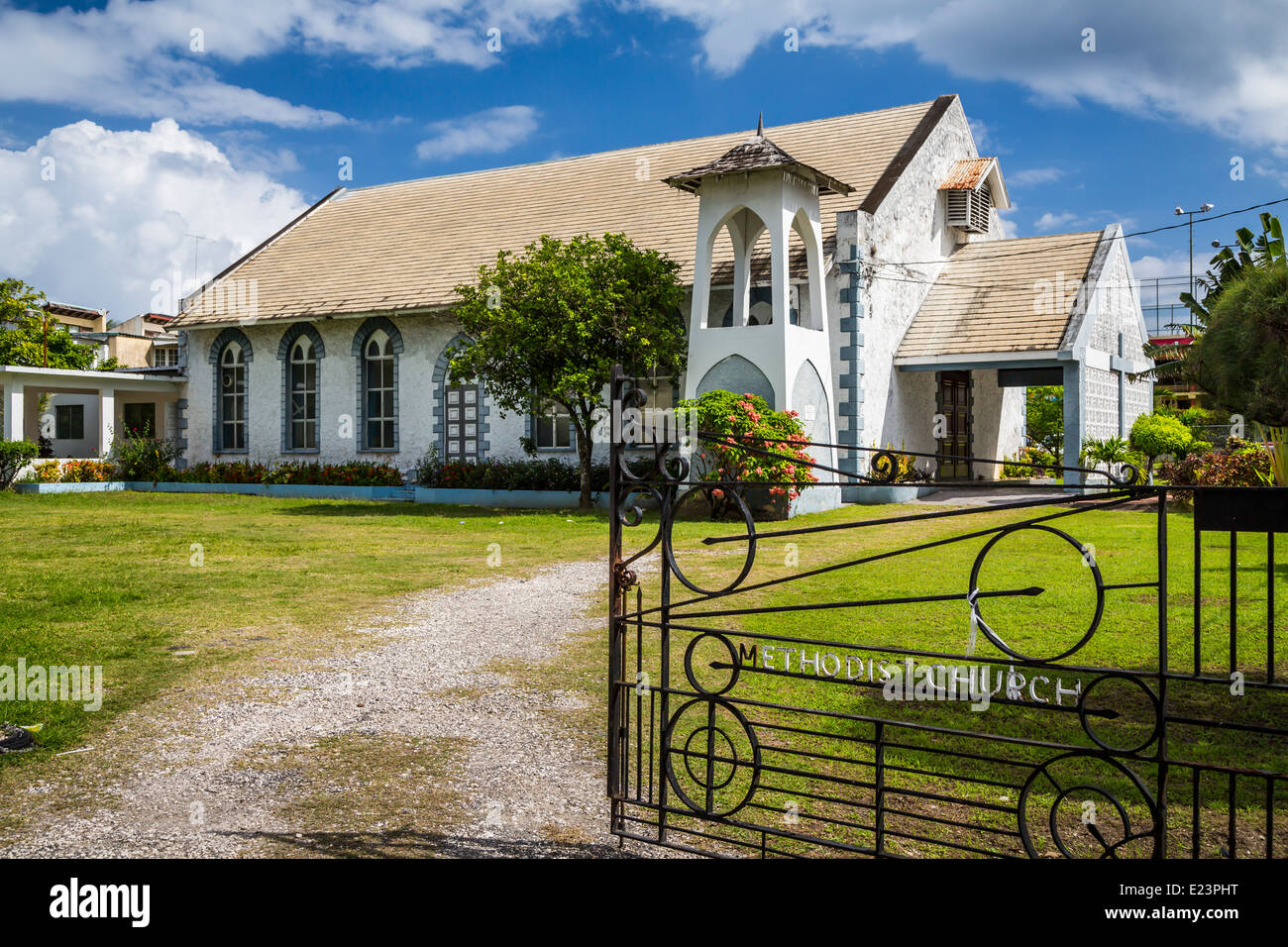 The Methodist Church in Ocho Rios, Jamaica Stock Photo - Alamy