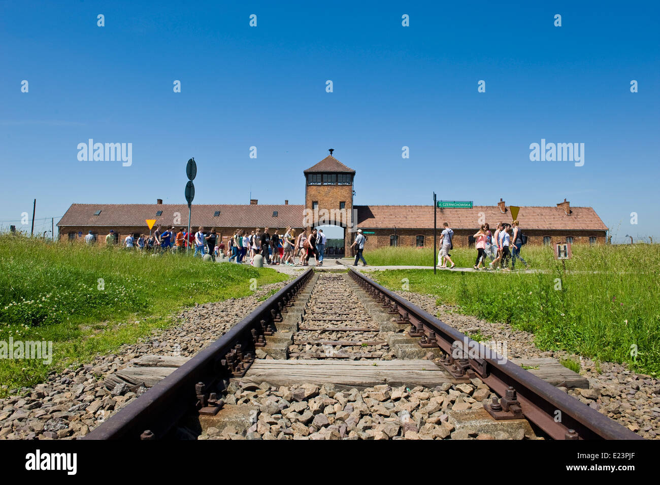 Poland, Auschwitz-Birkenau, Concentration camp Stock Photo - Alamy