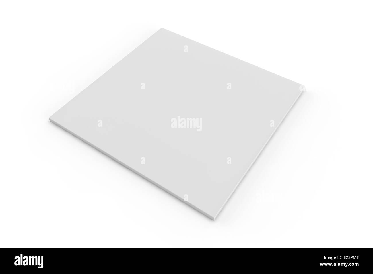 brochure in a square shape on a white abckground Stock Photo - Alamy