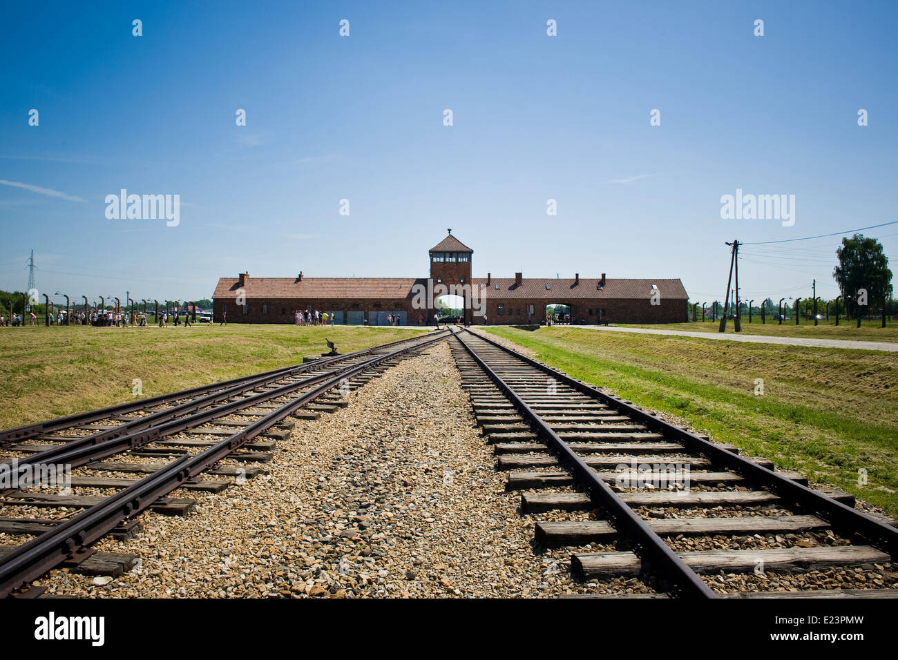 Poland, Auschwitz-Birkenau, Concentration camp Stock Photo - Alamy