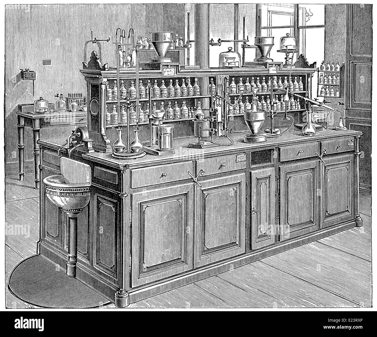 Science lab leipzig Black and White Stock Photos & Images - Alamy