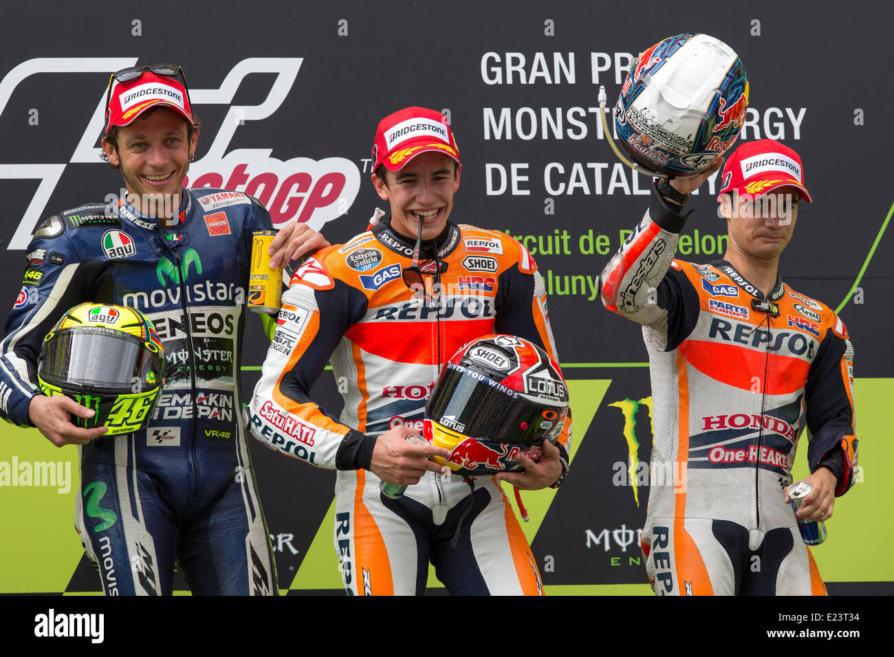 Moto gp marquez rossi hi-res stock photography and images - Alamy