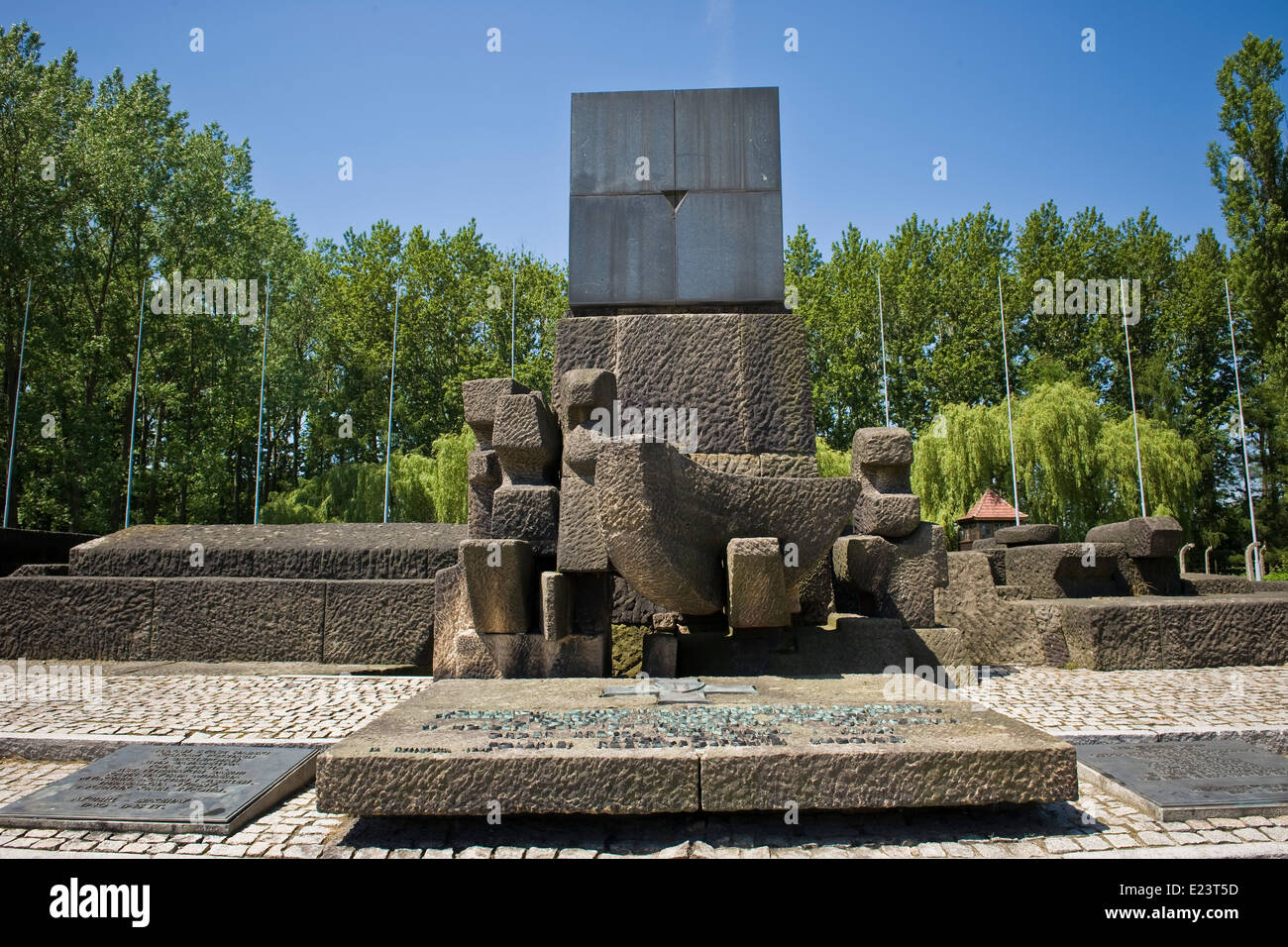 Poland, Auschwitz-Birkenau, Concentration camp Stock Photo - Alamy