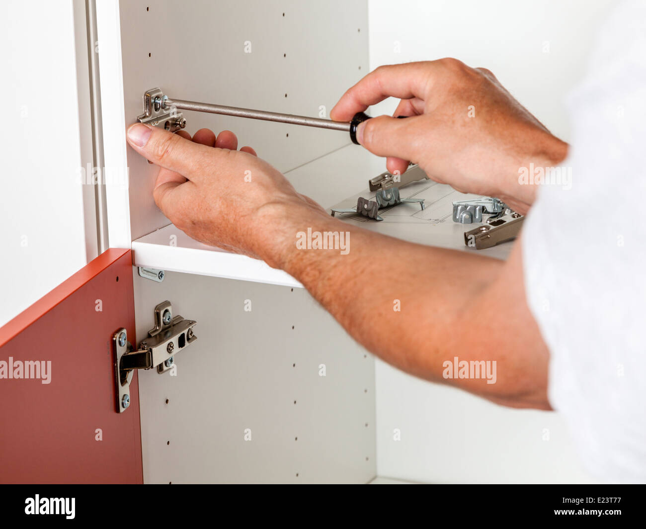 Assembling furniture hi-res stock photography and images - Alamy