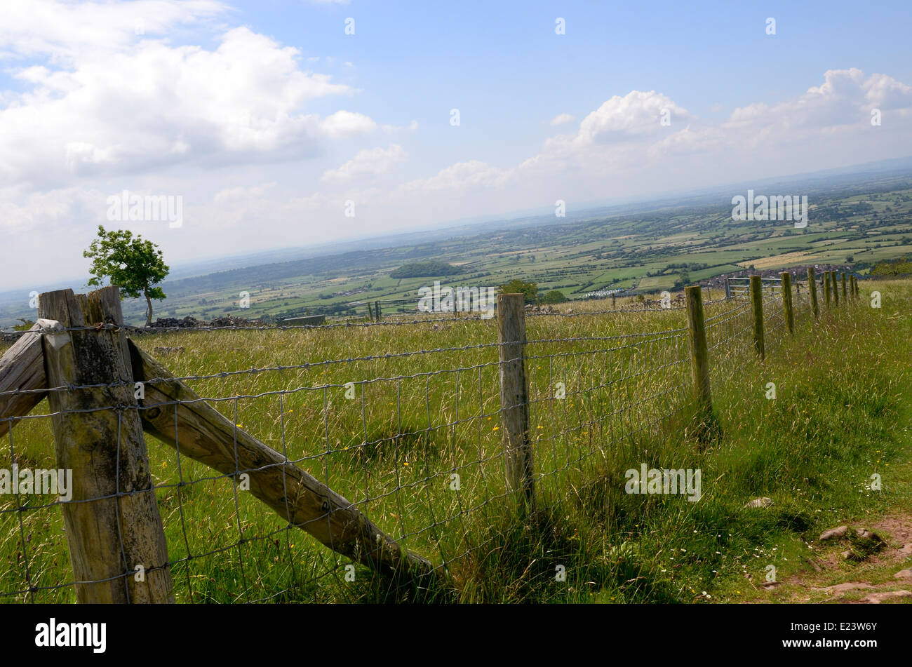 Cheddar Gorge reservoir landscape Stock Photo - Alamy