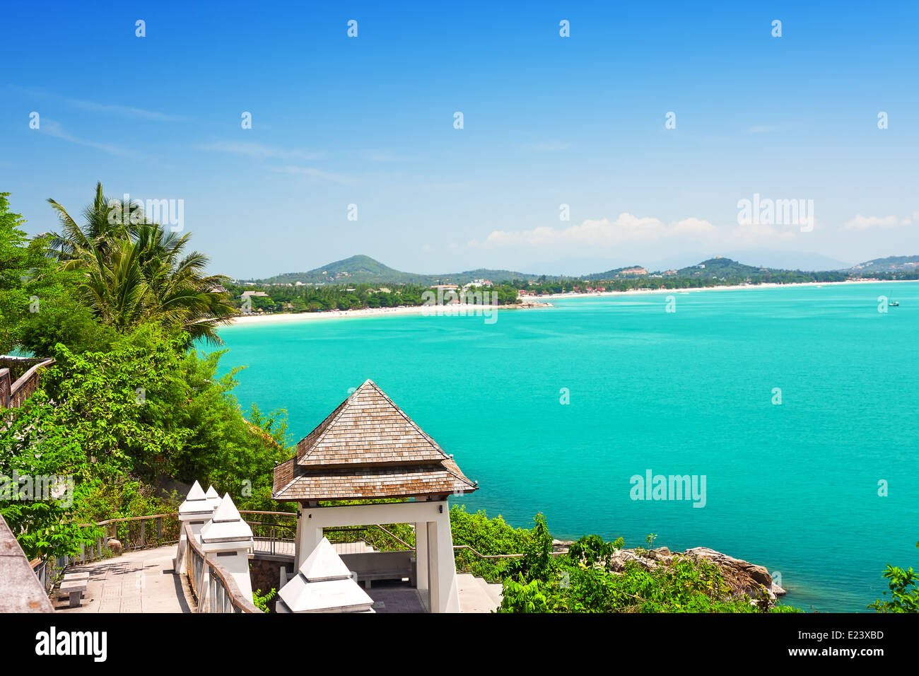 View of Chaweng beach, Koh Samui, Thailand, Asia Stock Photo - Alamy