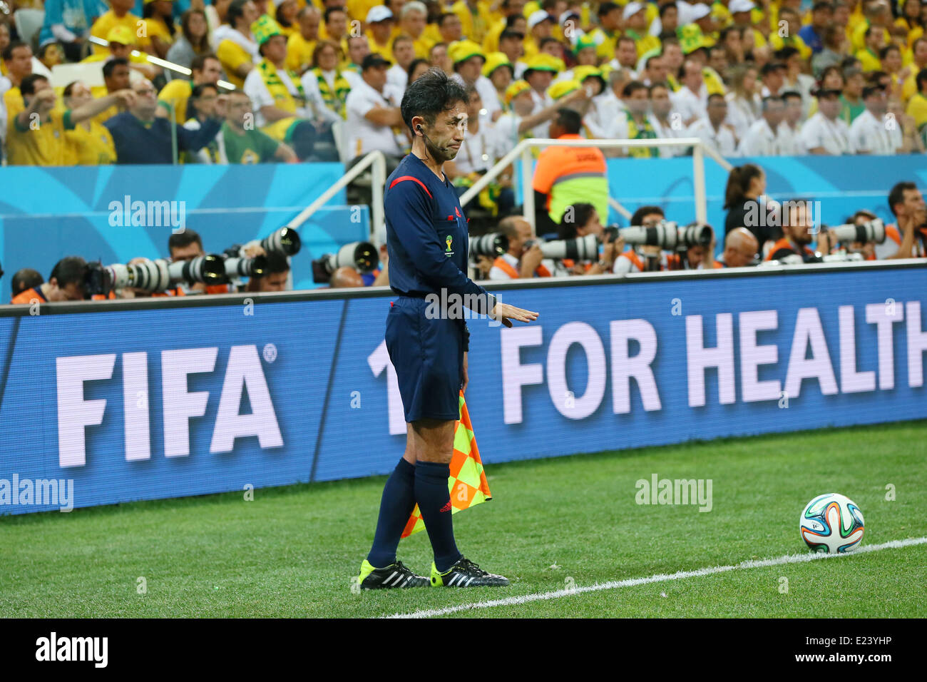 Arena de Sao Paulo, Sao Paulo, Brazil. 12th June, 2014. Toshiyuki Nagi ...