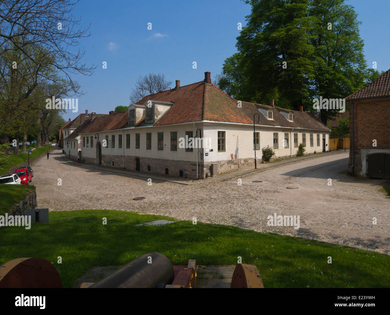 Gamlebyen, The old town, Fredrikstad Norway, well preserved and still ...