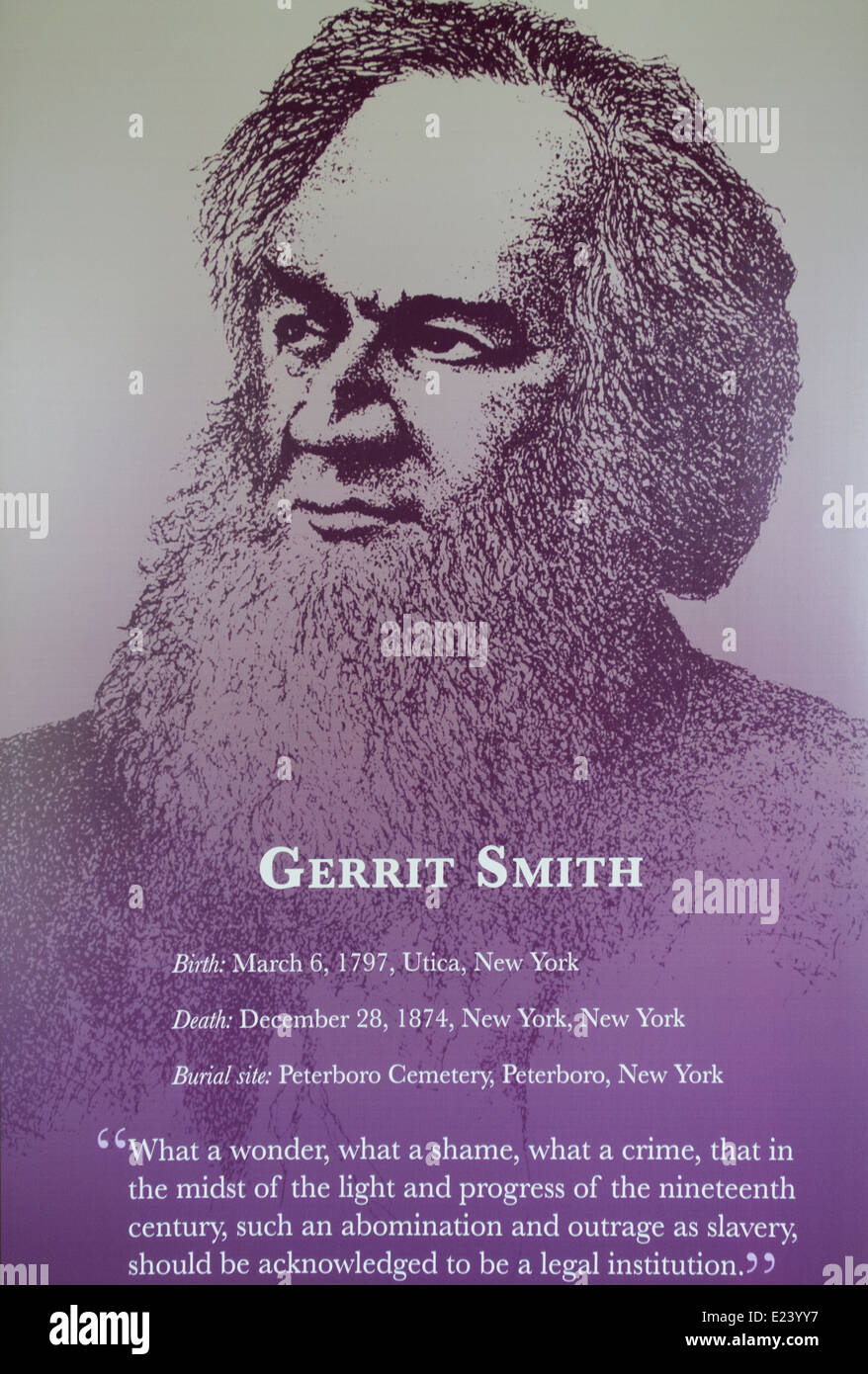 National Abolition hall of fame and museum in Peterboro NY Stock Photo ...