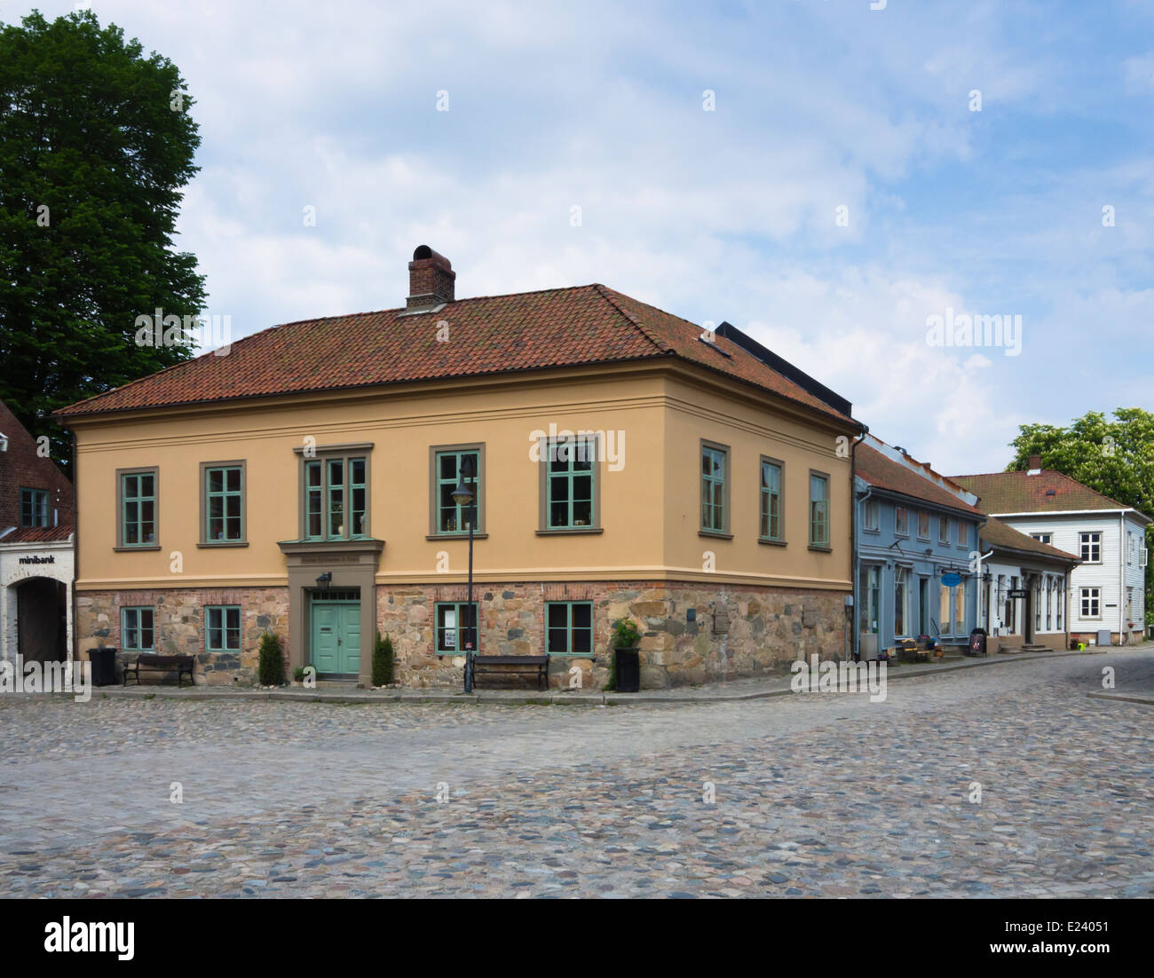 Gamlebyen, The old town, Fredrikstad Norway, well preserved and still ...