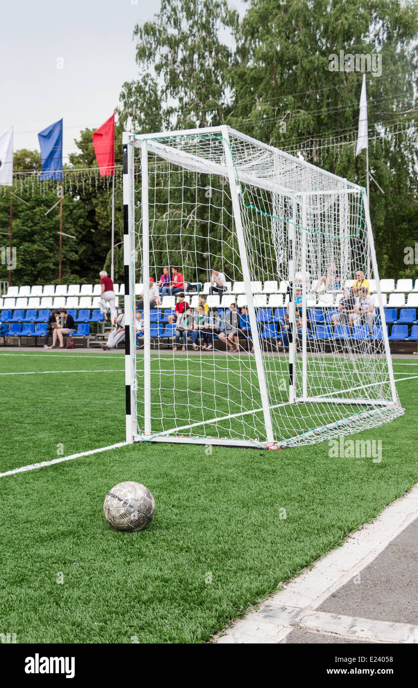 Mini football pitch hi-res stock photography and images - Alamy