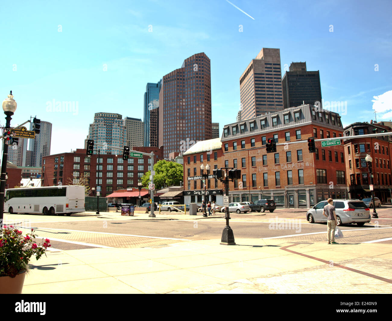 View boston streets hi-res stock photography and images - Alamy