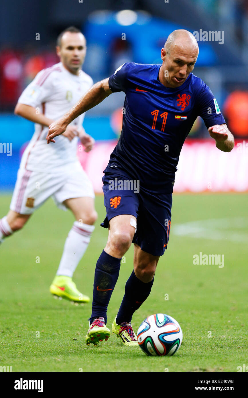 Arjen robben 2014 fifa world cup spain hi-res stock photography and ...