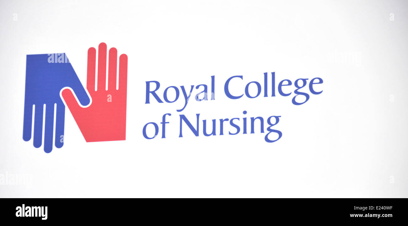 Royal college nursing logo hi-res stock photography and images - Alamy