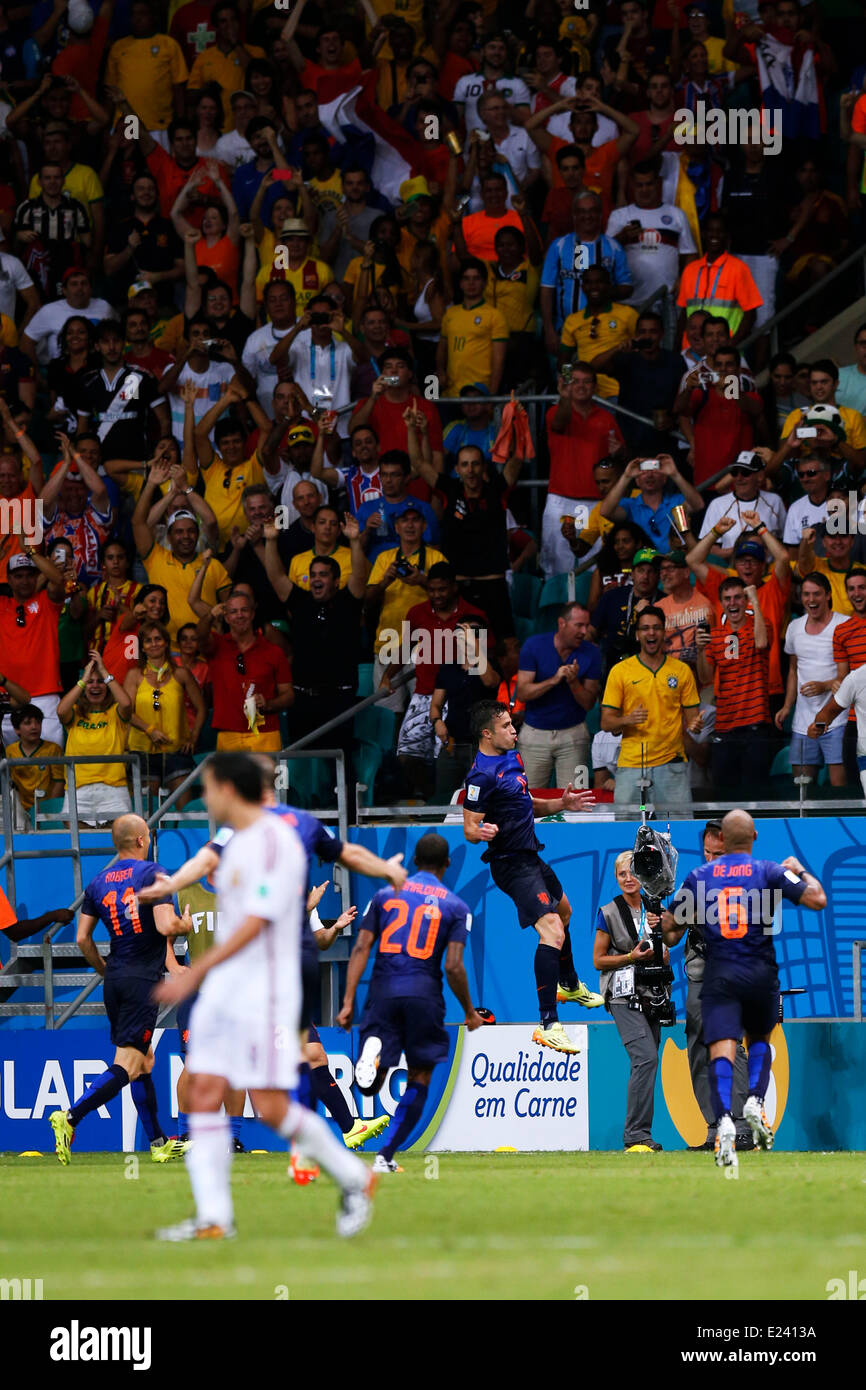 Robin van persie spain 2014 hi-res stock photography and images - Alamy