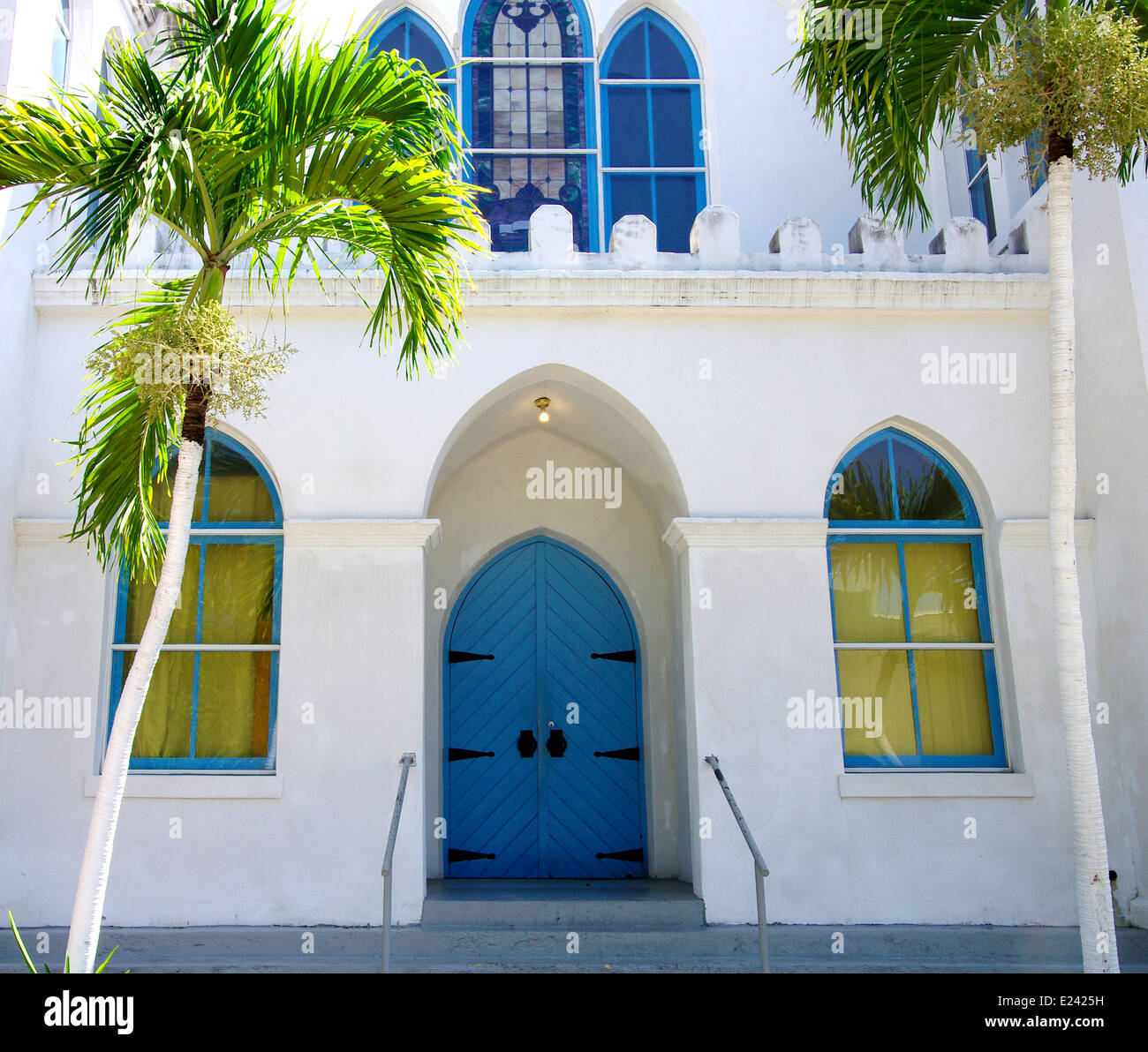 Key West Church Stock Photo - Alamy