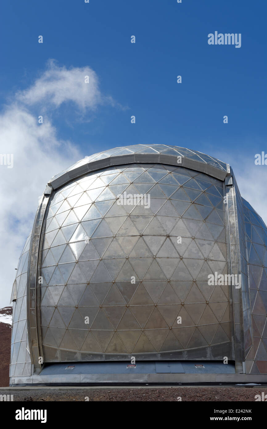 The Caltech Submillimeter Observatory,Telescope, Mauna Loa, Big Island ...