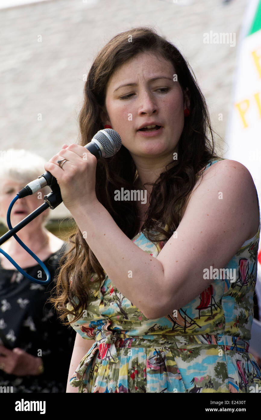 The Unthanks Rachel Unthank Stock Photo - Alamy