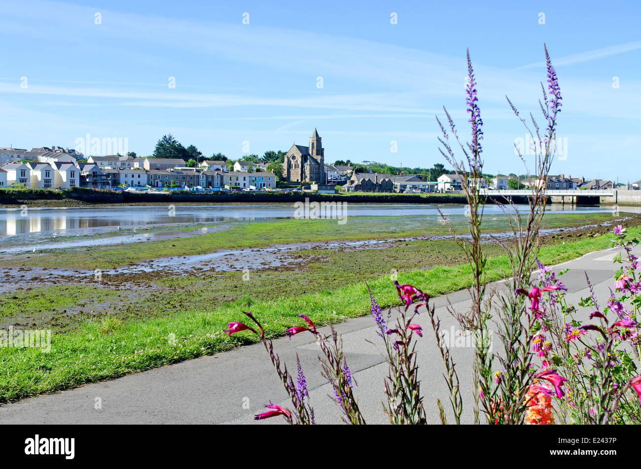 the estuary at low tide in hayle, cornwall, uk Stock Photo - Alamy