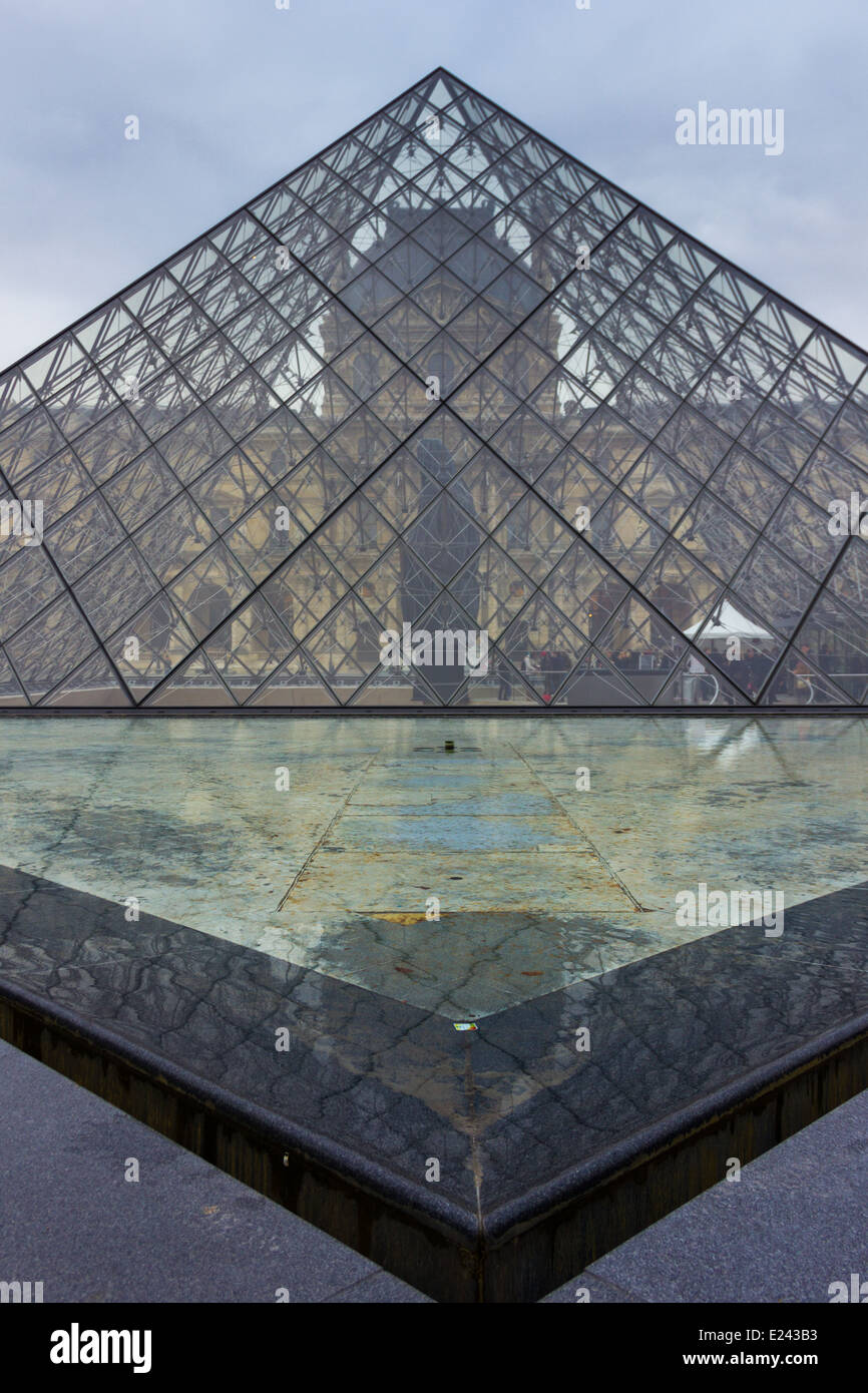 Paris france designed by i m pei hi-res stock photography and images ...