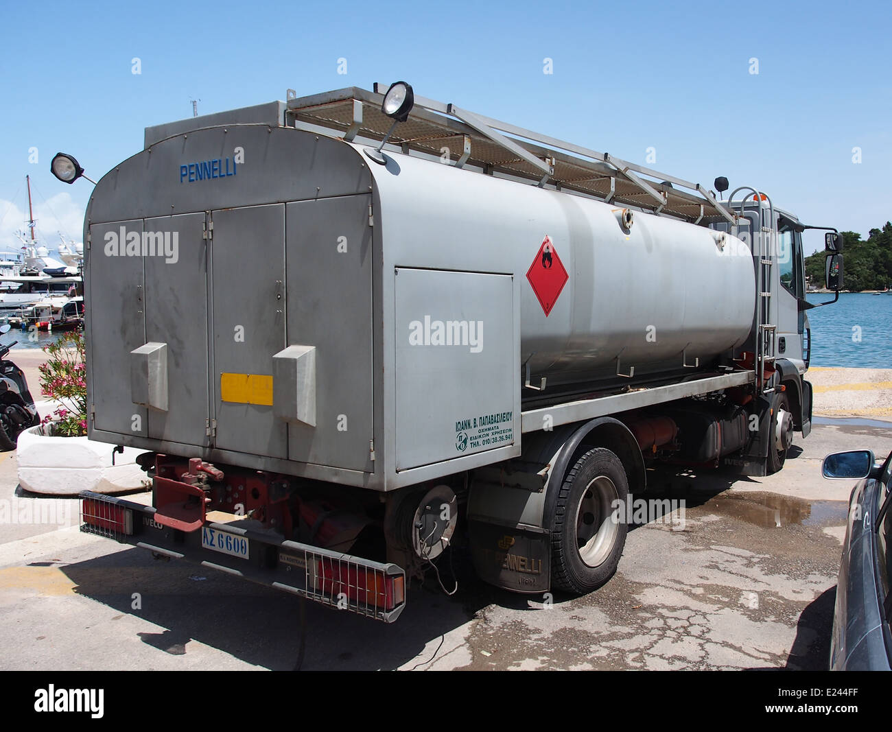 Fuel bowser iveco eurocargo hi-res stock photography and images - Alamy