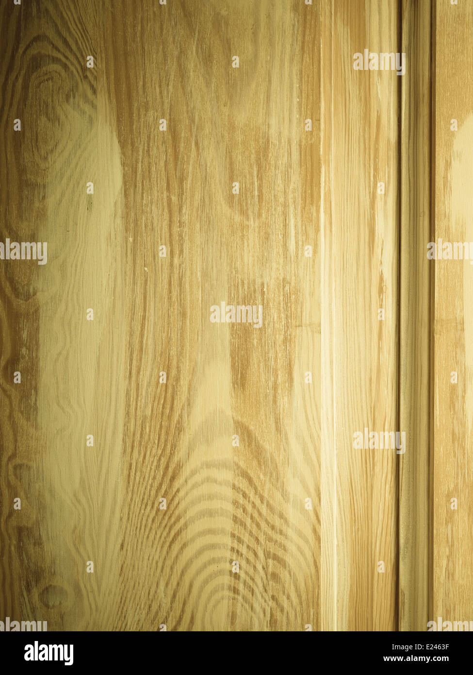 Architectural detail. Closeup of new wooden plank as background or ...
