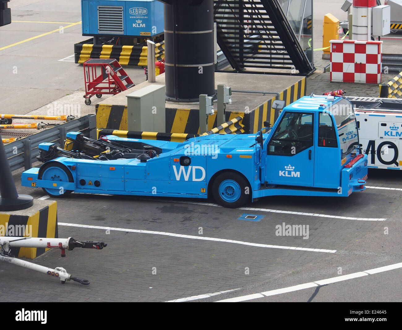 The GHH Fahrzeuge WD is seen operating at Schiphol Airport, Netherlands ...
