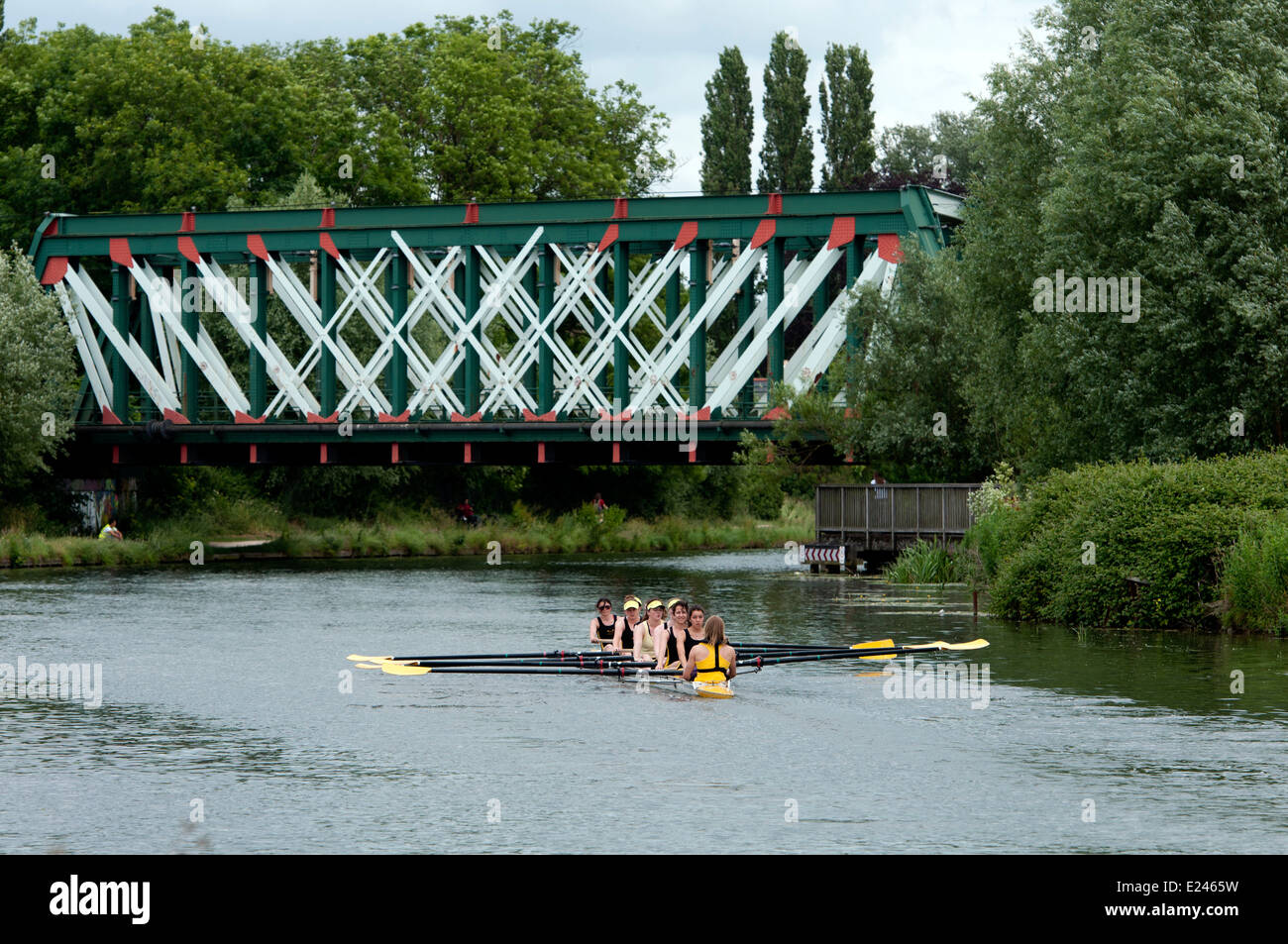 Cambridge may bumps rowing hi-res stock photography and images - Alamy