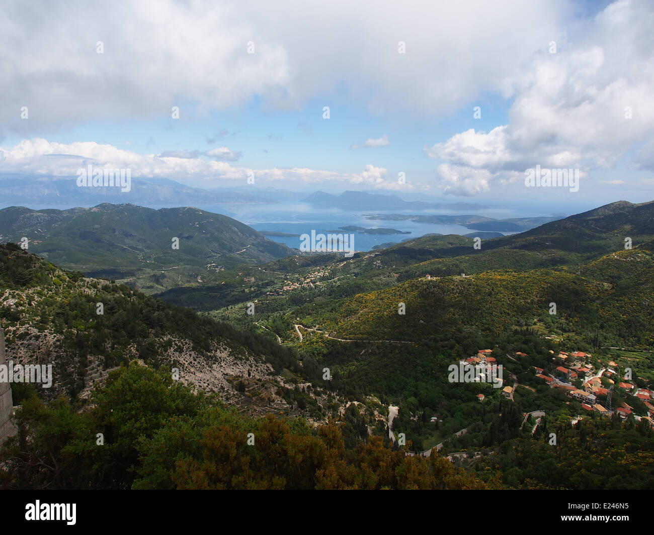 In the mountains of Lefkada, pic17 Stock Photo - Alamy