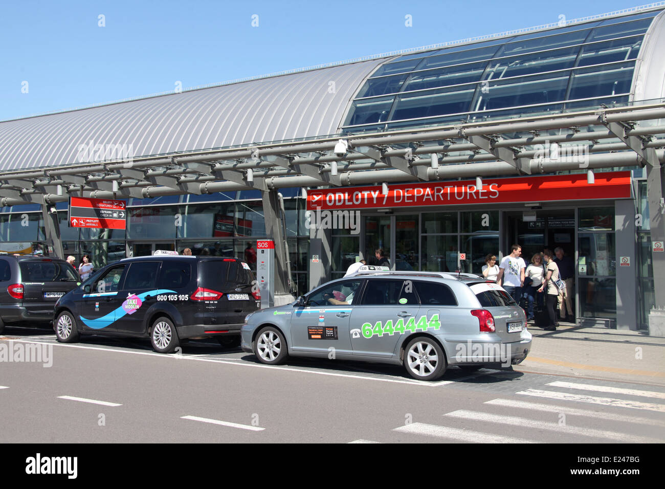 Warsaw- Modlin Mazovia Airport in Poland Stock Photo - Alamy