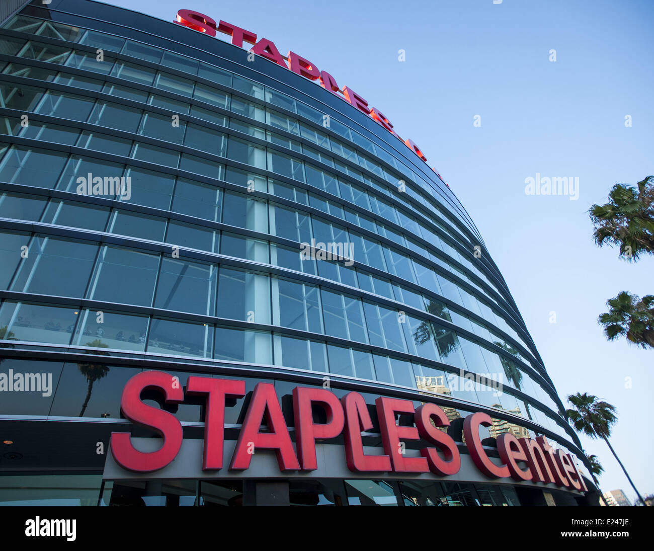 Los Angeles, California, USA. 13th June, 2014. Staples Center is ...