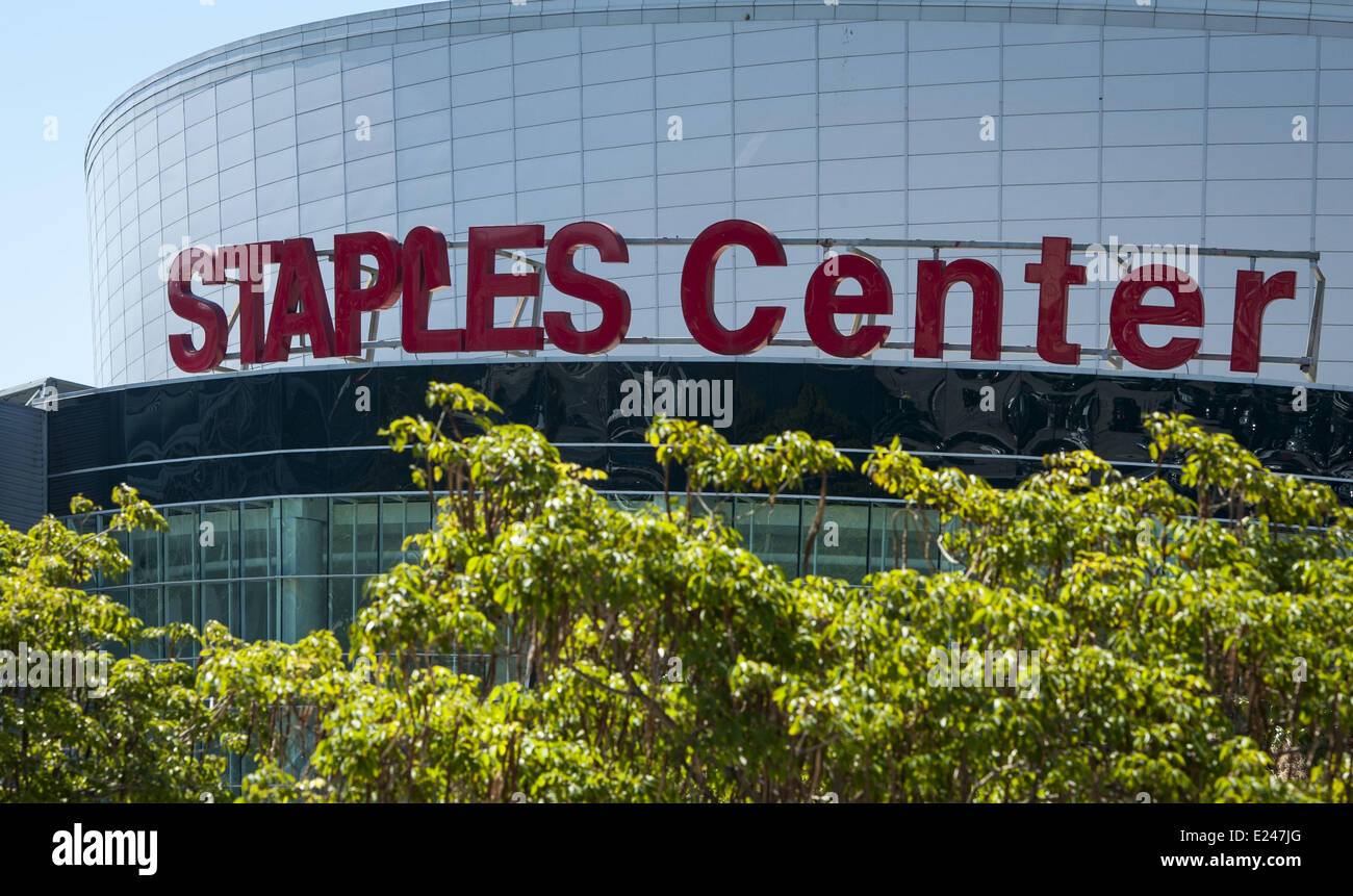 Los Angeles, California, USA. 13th June, 2014. Staples Center is ...
