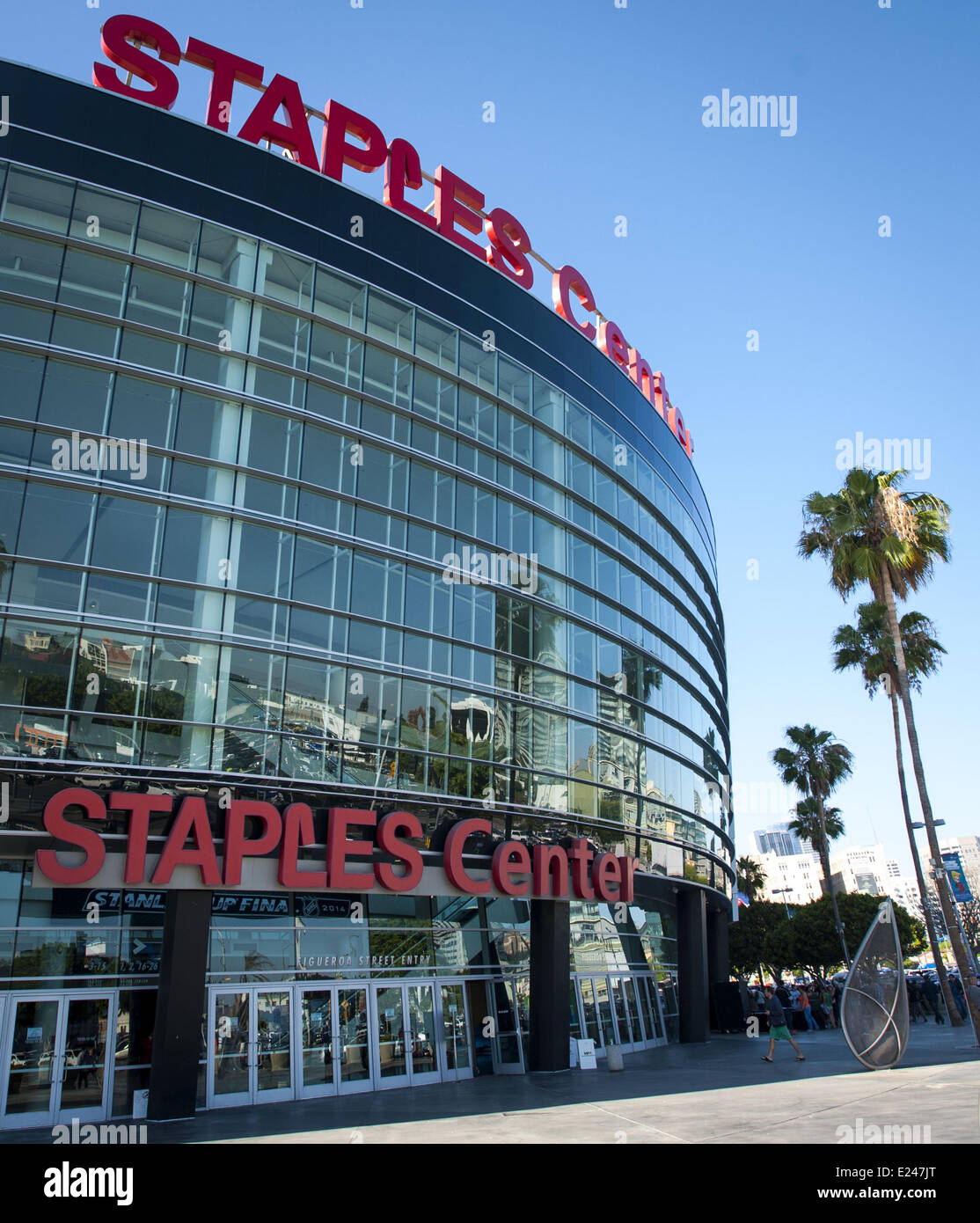 Los Angeles, California, USA. 13th June, 2014. Staples Center is ...