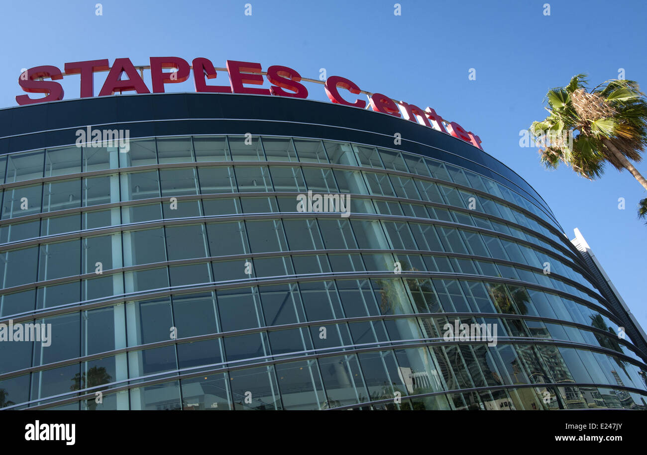 Los Angeles, California, USA. 13th June, 2014. Staples Center is ...