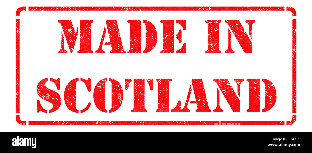 Product of scotland hi-res stock photography and images - Alamy